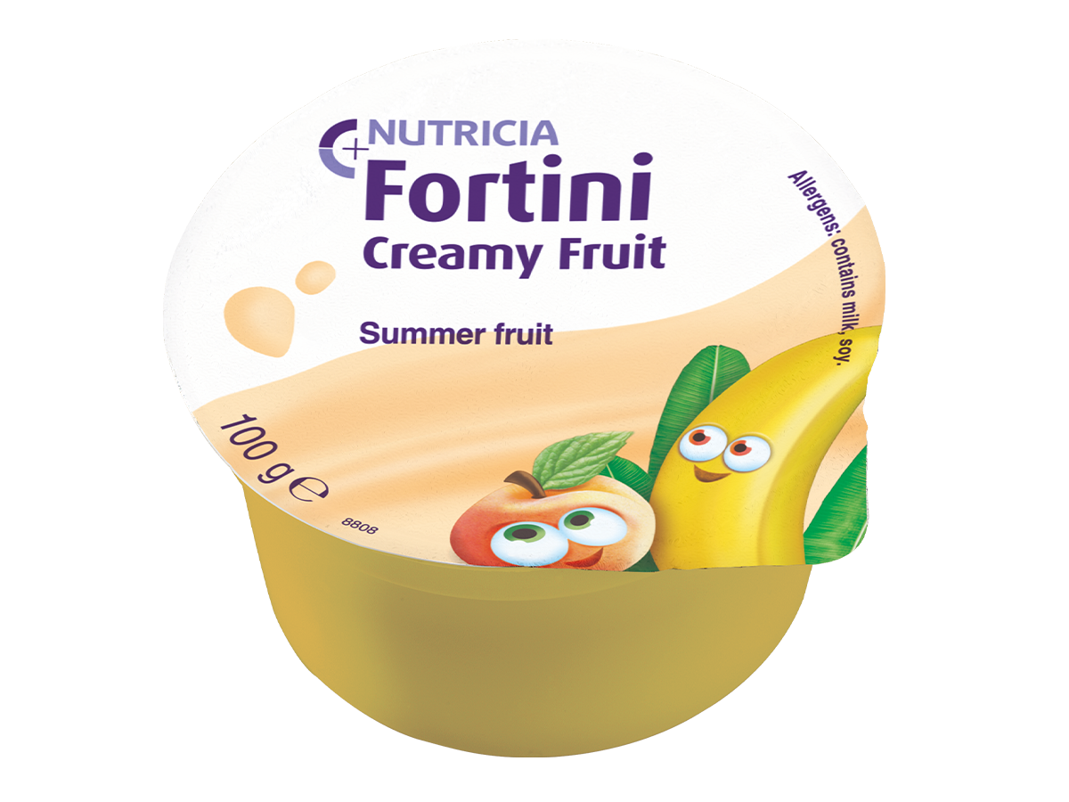 Fortini Multi Fibre Creamy Fruit s letním ovocem 4x100 g | Magistra.cz