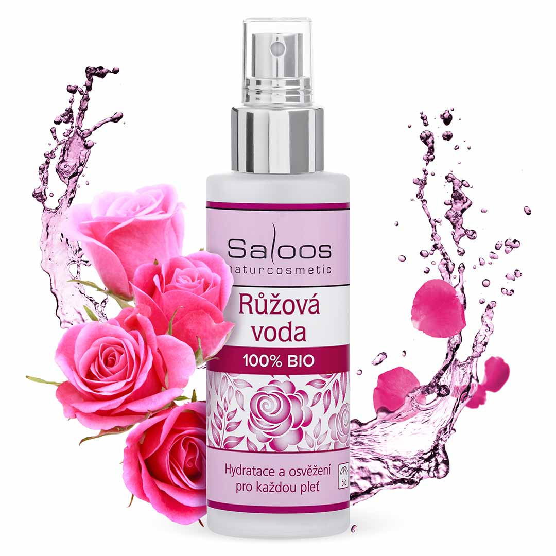 Saloos Růžová voda 100 % bio 100 ml | Magistra.cz