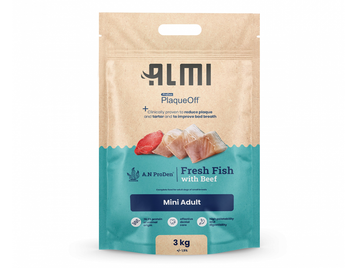 Almi Mini Adult kompletní krmivo 3 kg | Magistra.cz
