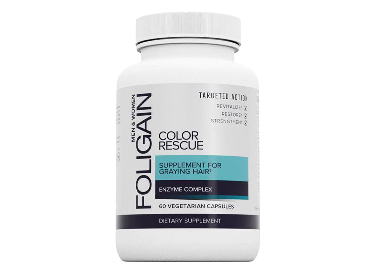 Foligain tablety proti šedivění vlasů 60 ks | Magistra.cz