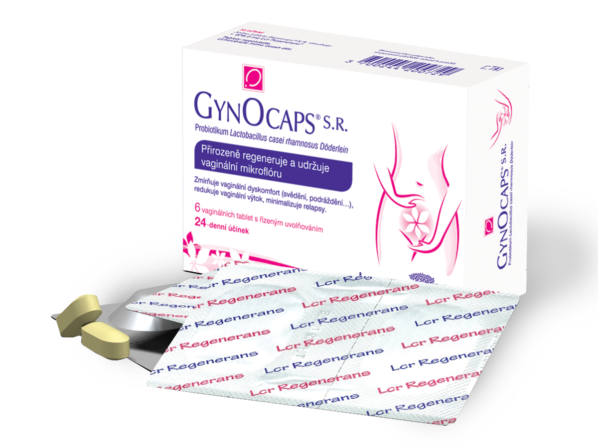 Gynocaps S.R. 6 vaginálních tablet | Magistra.cz