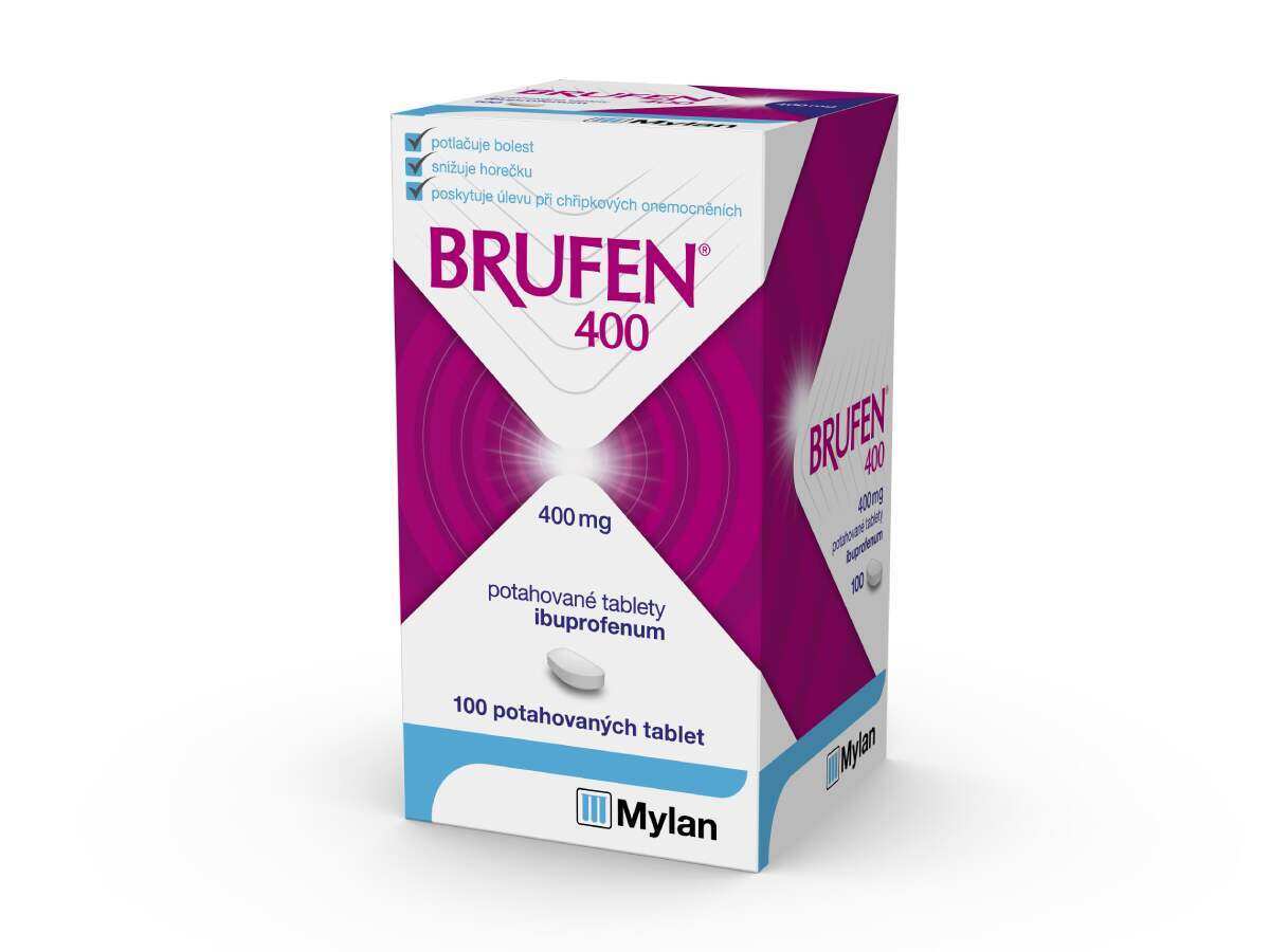 Brufen 400 mg 100 potahovaných tablet | Magistra.cz