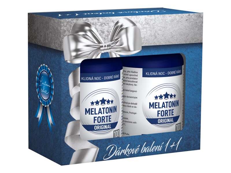 Clinical Melatonin Forte Original 100+100 tablet 1+1 Dárkové balení ...
